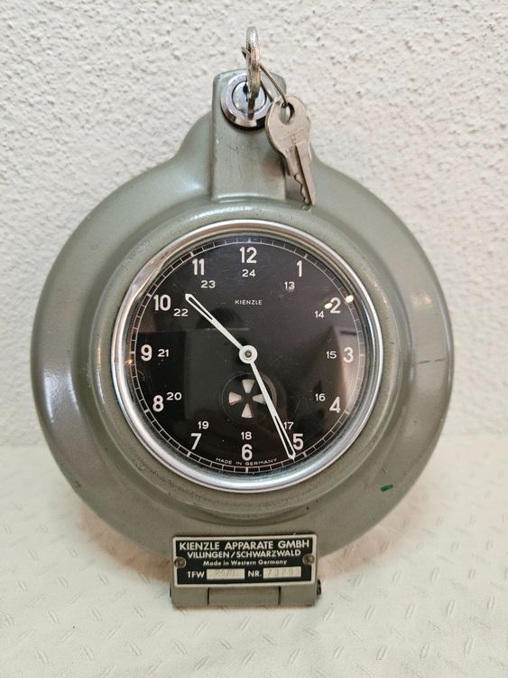 Vintage Kienzle industrial clock Tachograph | Kaufen auf Ricardo