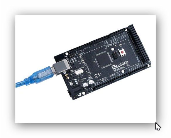 Arduino Mega - ELEGOO MEGA 2560 R3 Board With USB Cable (Neu (gemäss ...