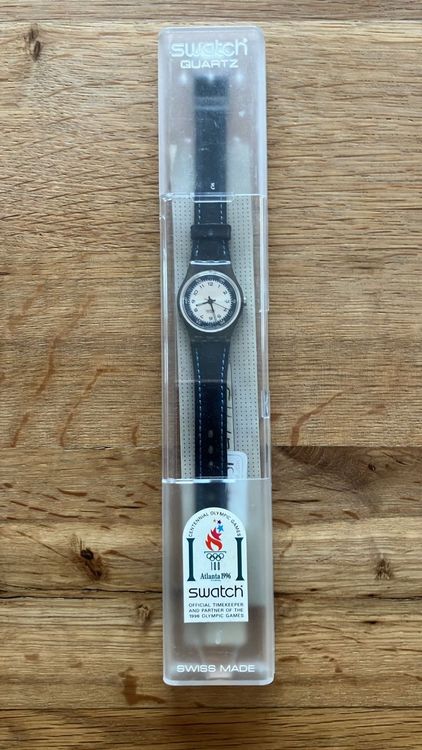 🇺🇸 Swatch Atlanta 1996 – Offizielle Olympia-Edition (Neu und originalverpackt) in Lommiswil für ...