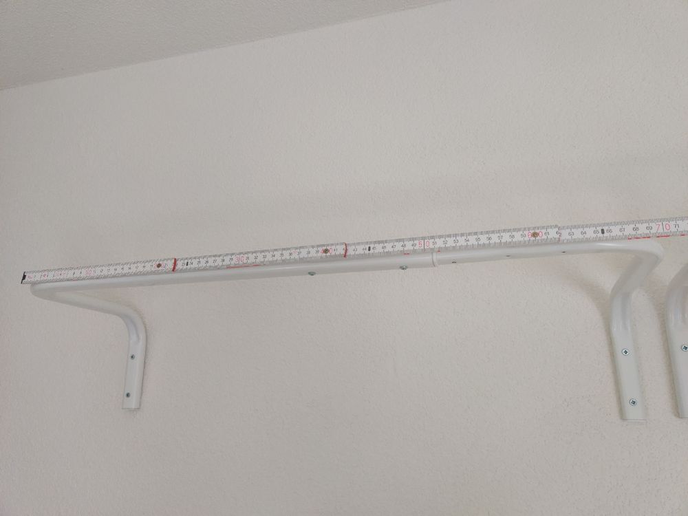 2x Malm Regale weiss inkl Kleiderstangen Mulig, Schublade (Gebraucht ...