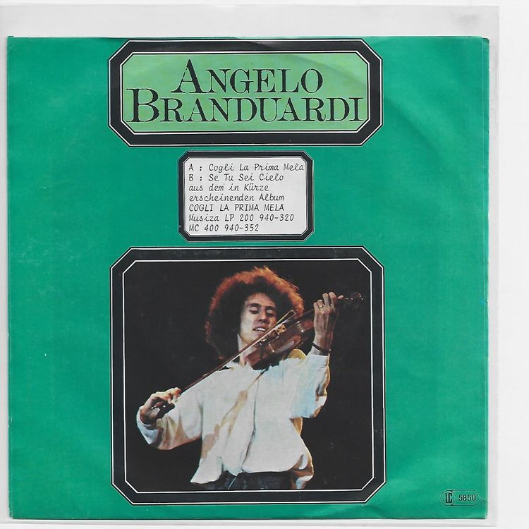 Angelo Branduardi - cogli la prima cielo | Kaufen auf Ricardo