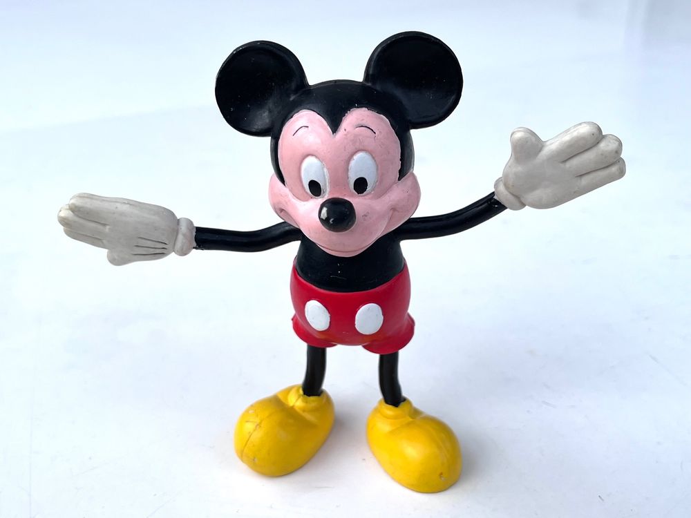 Vintage Gummi Micky Maus APPLAUSE Walt Disney Mickey Mouse (Gebraucht ...