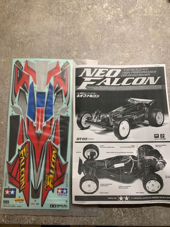 Tamiya Neo Falcon Decals / Aufkleber | Kaufen auf Ricardo