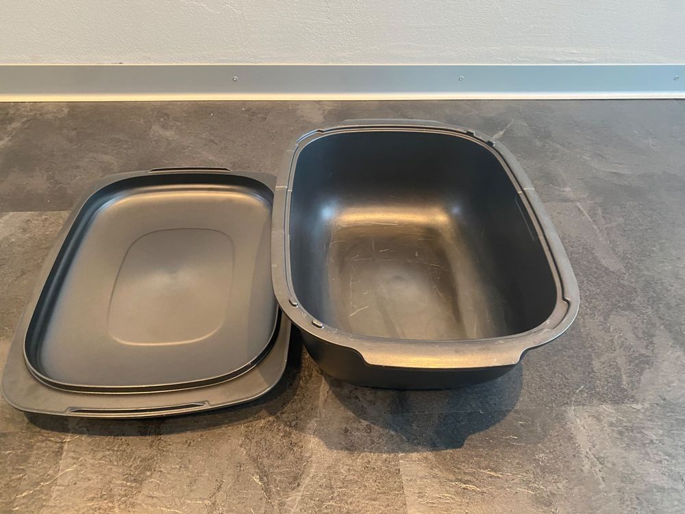 Tupperware Ultra Pro rechteckig 5.7l mit Deckel 1.2l (Gebraucht) in ...