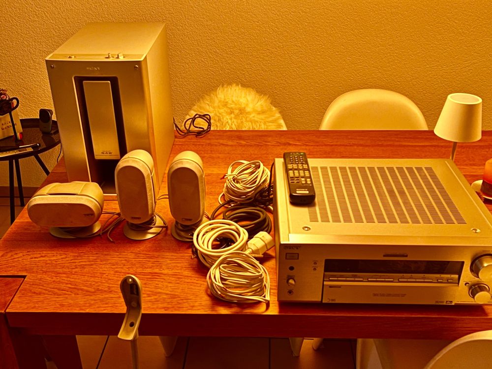 Sony STR-DB940 Verstärker, Sony Pas­cal SA- VE 705 Boxen (Gebraucht) in ...