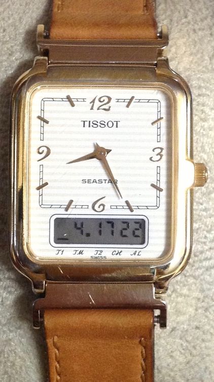 TISSOT 1853 Two-Timer Herrenuhr ( Quartz / 29 x 33 mm ) | Kaufen auf ...