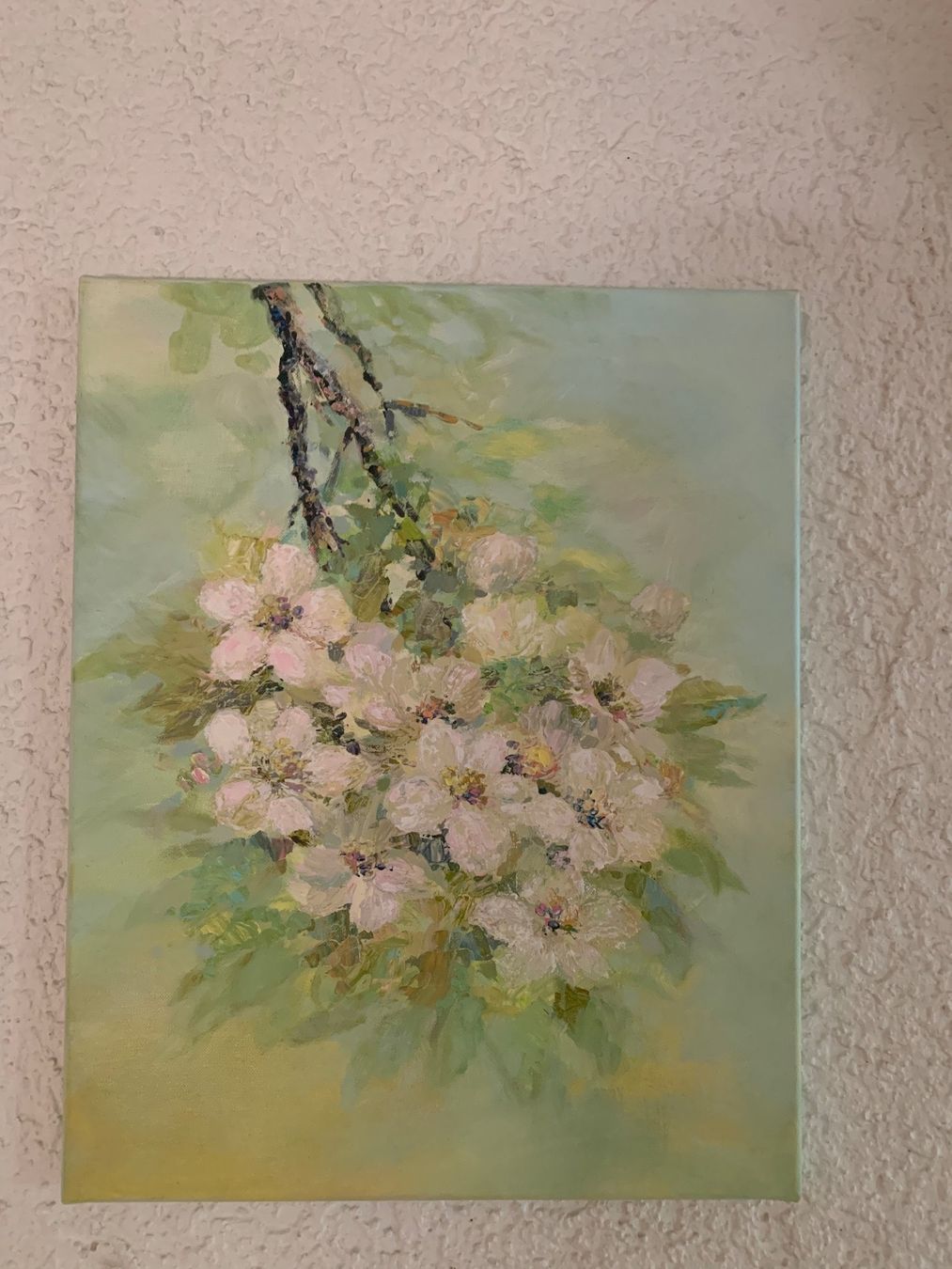 Acrylbild: Blütenzauber auf Leinwand (Neu und originalverpackt) in Zürich für CHF 300 – nur ...