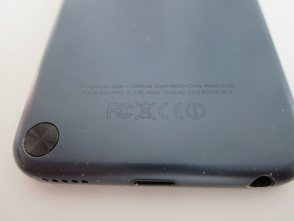 Apple iPod Touch 5. Generation Model A1421 Anthrazit (Defekt) in Zürich ...