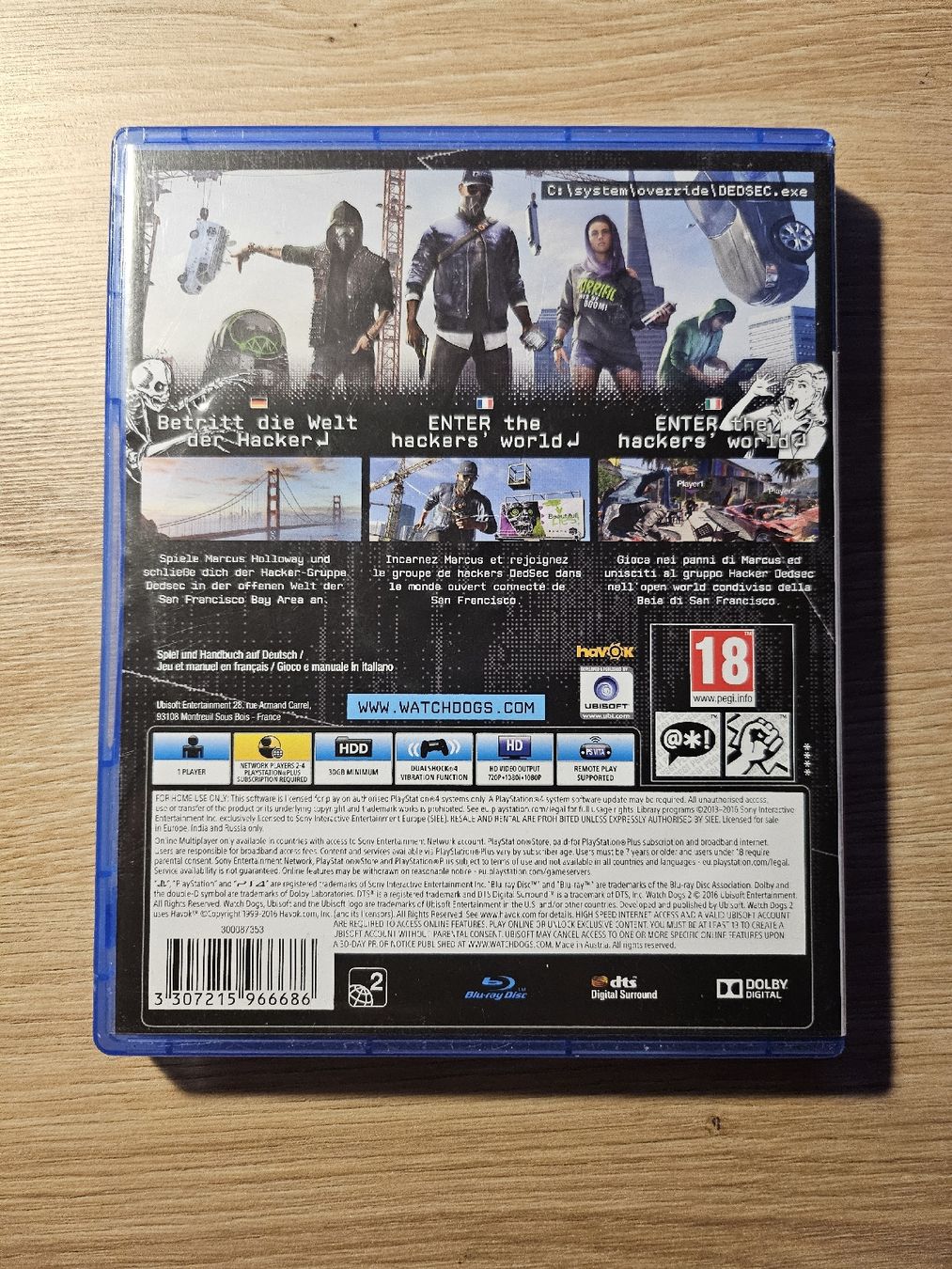 Jeux PS4 Watch Dogs 2 (D'occasion) à Poliez-le-Grand pour CHF 15 – avec ...