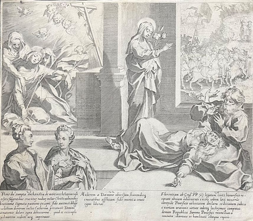 Petrus de Jode (1606-1674) Kupferstiche - „ Stigmatisiert“ | Kaufen auf Ricardo