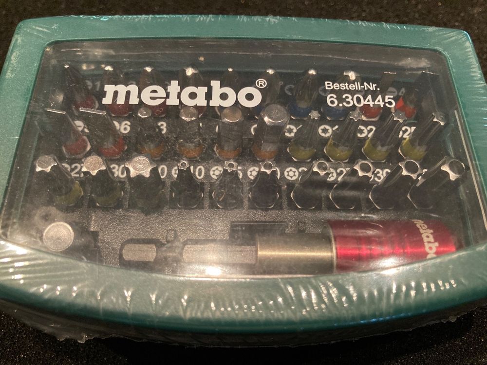 Original Metabo Bit-Box, 32- teilig Bit-Set | Kaufen auf Ricardo