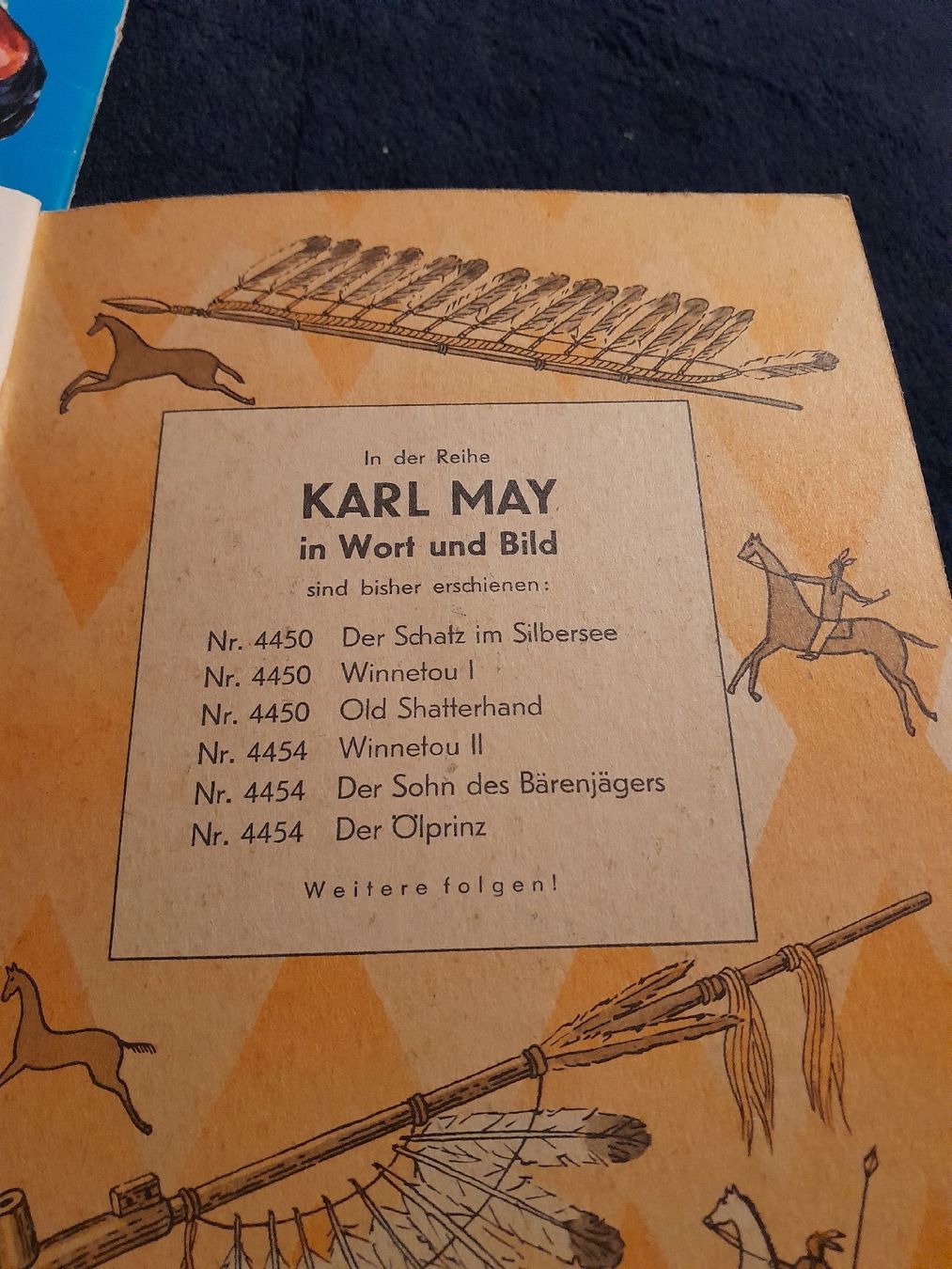 Karl May klassiker: Old Shatterhand + Winnetou 60er Vintage (Gebraucht ...