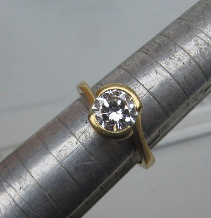 RING 750 GOLD MIT BRILLANT 1,09 KARAT (Gebraucht) in BERN für CHF 2510 ...