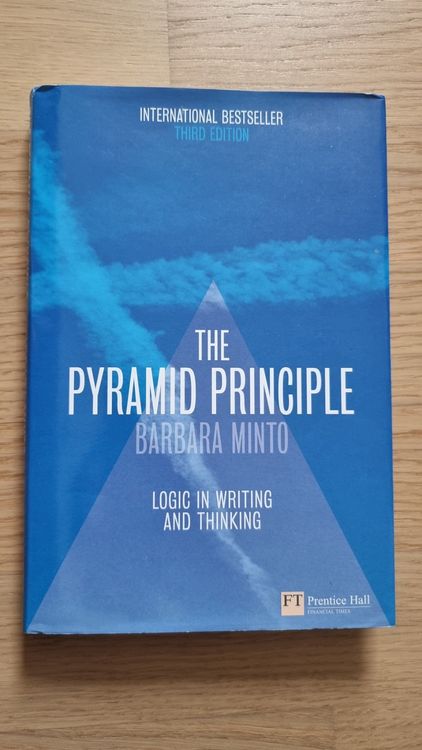 The Pyramid Principle (Buch/book) (Gebraucht) in Glattpark (Opfikon ...