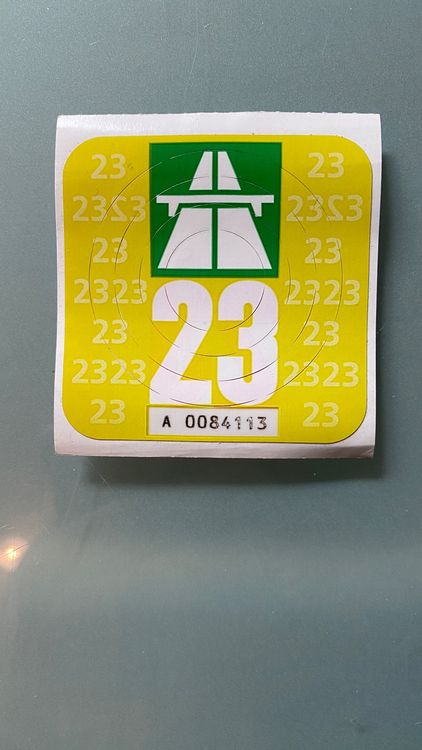 Vignette 2023 Autobahnvignette | Kaufen auf Ricardo