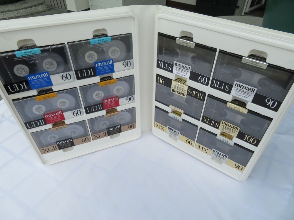 Kassetten Maxell / NEU / Originalverpackt, verschweisst | Kaufen auf ...