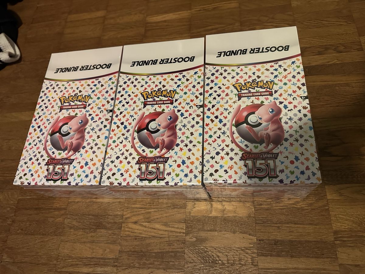 Pokémon 151 Booster Bundle Display OVP - EN🇬🇧 (Neu und originalverpackt ...