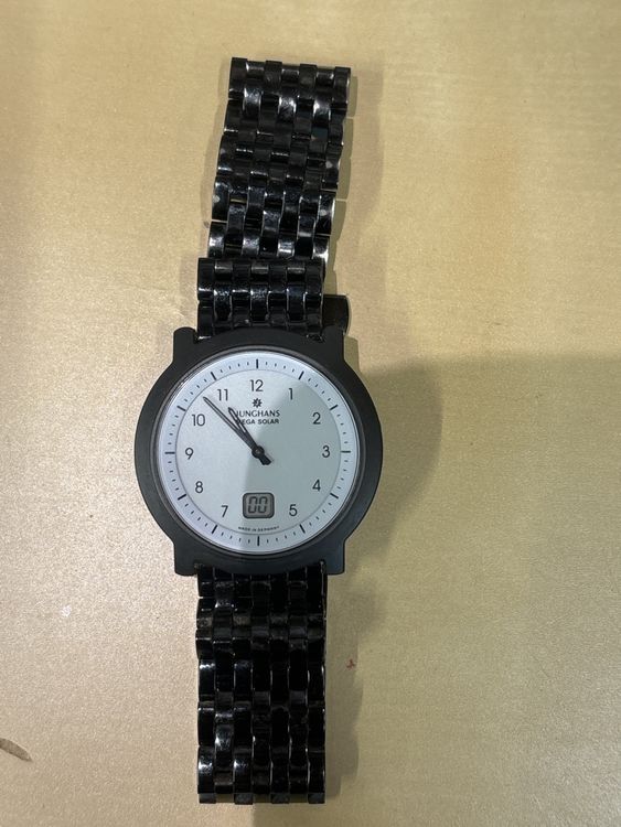 Orologio Junghans Mega Solar nero elegante (Gebraucht) in basel für CHF ...
