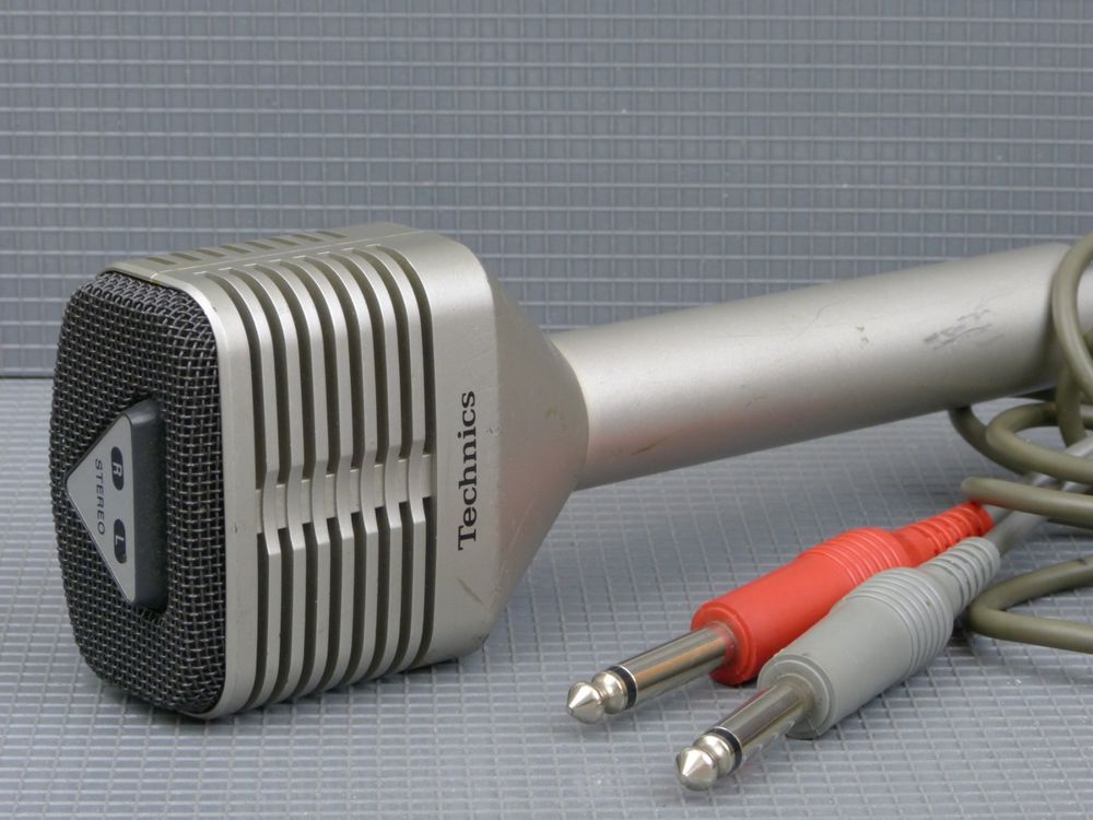 Technics RP-3215E Electret Condenser Stereo Microphone (Gebraucht) in ...
