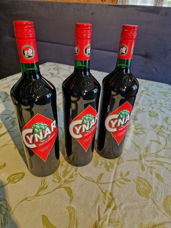 5 Flaschen Set mit ARTICHO & CYNAR Likör | Kaufen auf Ricardo