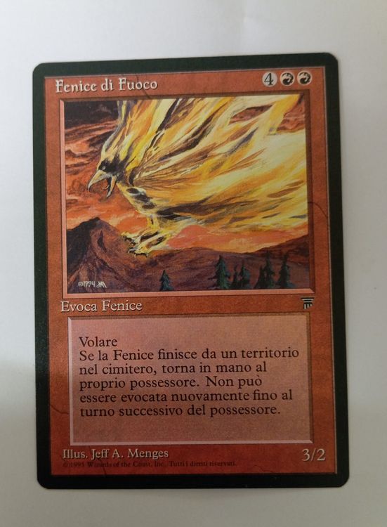MTG Single: Fenice di Fuoco (Italian Legends) EX IT | Kaufen auf Ricardo