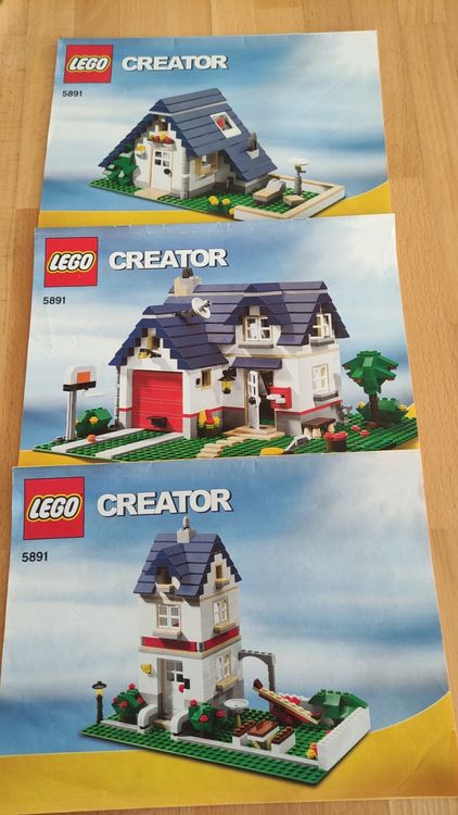 Lego Creator Sets mit zusätzlichen Legoteile (Figuren) (Gebraucht) in ...