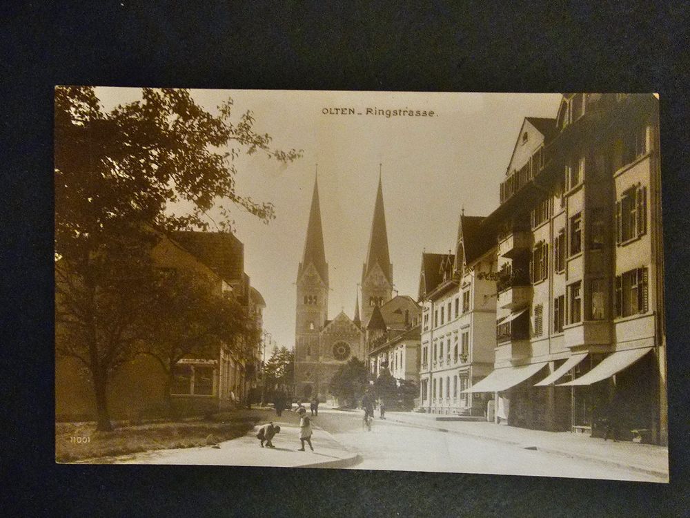 Antike PK Postkarte Olten Ringstraße Fotokarte (Gebraucht) in Dallenwil für CHF 99 – mit ...