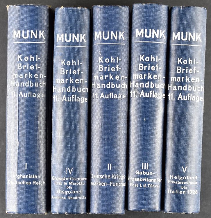KOHL-HANDBUCH, ALLE 5 BÄNDE I-V, resp. Afghanistan bis Ital. (Gebraucht ...