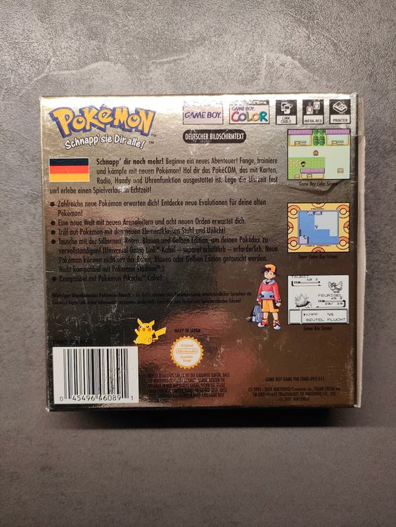 GBC - Pokemon goldene Edition mit OVP (Gebraucht) in für CHF 66 – mit ...