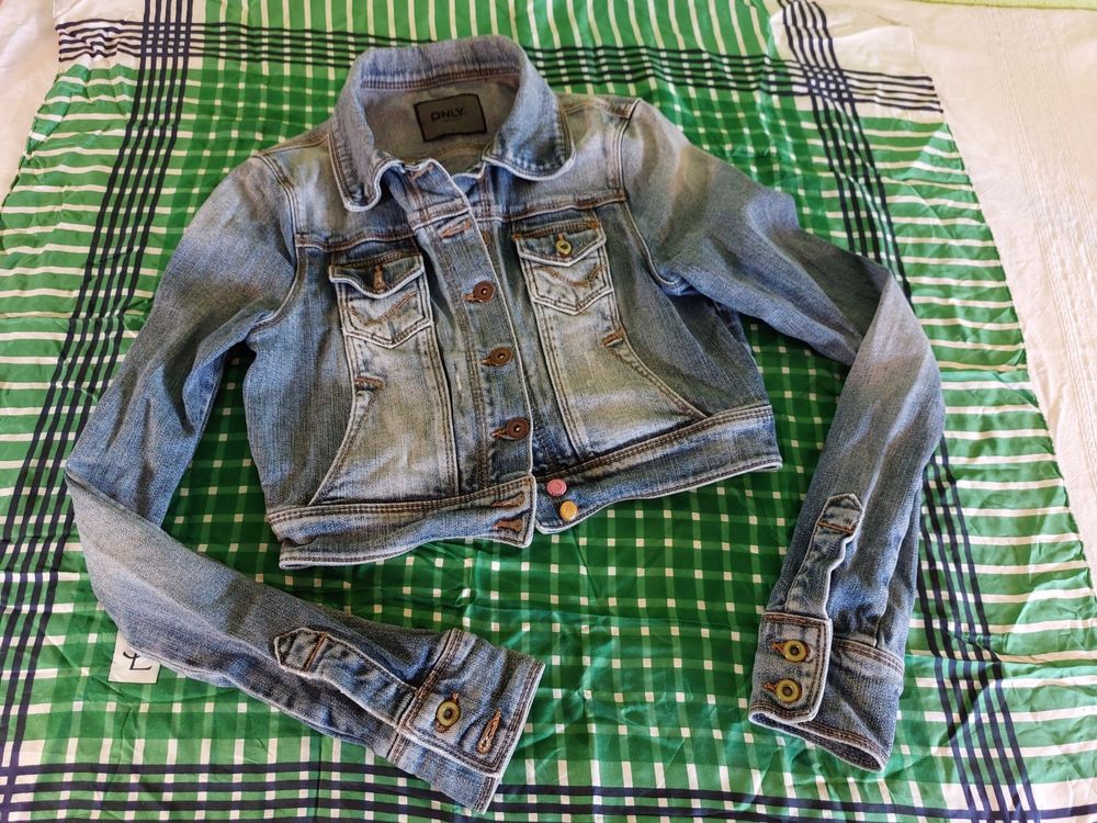 ONLY - Nelly Denim Jacket / Jeansjacke - Bluewashed, Size 36 (Gebraucht ...