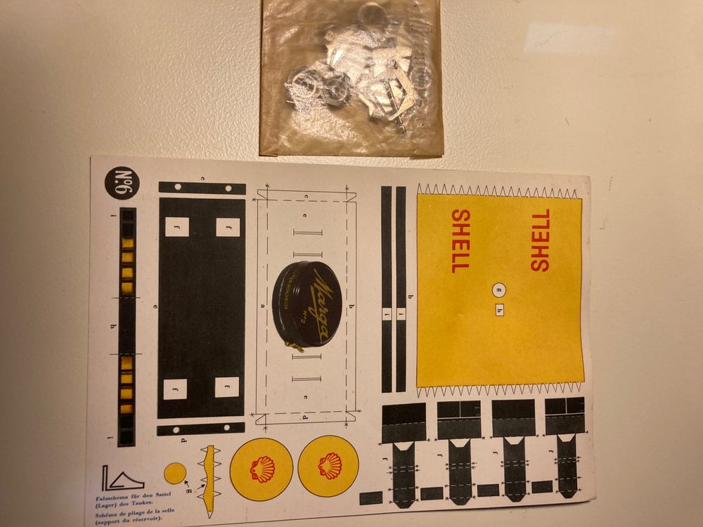 Marga Bastelbogen (1950er Jahre) komplette Serie 1-6 (Neu und ...