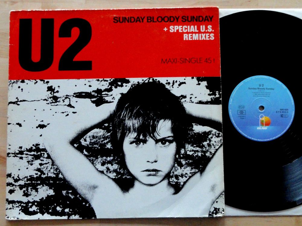 LP U2 sunday bloody sunday 1985 ALTERNATIV ROCK KULT ISLAND (Gebraucht) in Kesswil für CHF 11 ...