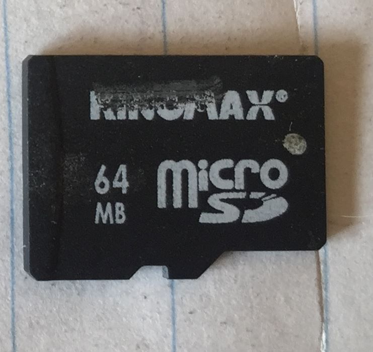 Kingmax 64MB MB Micro SD Memory Card (Gebraucht) in Genève für CHF 5 ...