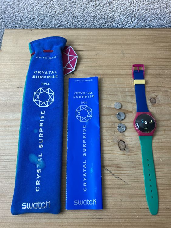 Swatch Crystal Surprise GZ129 vom Jahr 1994 (Defekt) in für CHF 4 – mit ...