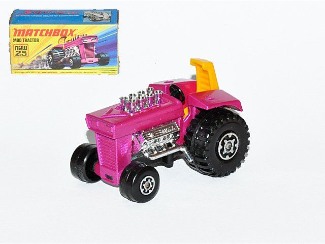 Matchbox Lesney Superfast No.25 MOD TRACTOR / ORIGINALBOX (Gebraucht ...