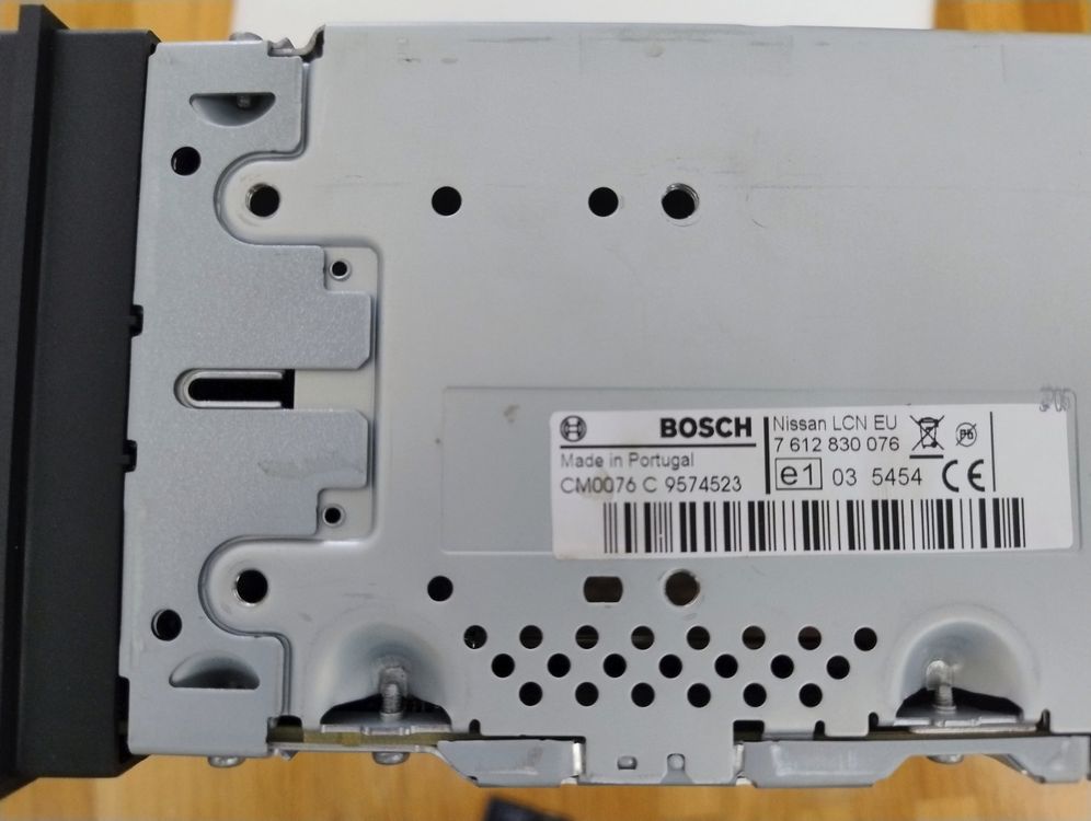 Navigation NISSAN QASHQAI 25915BH30E | 7612830076 Bosch (Defekt) in ...
