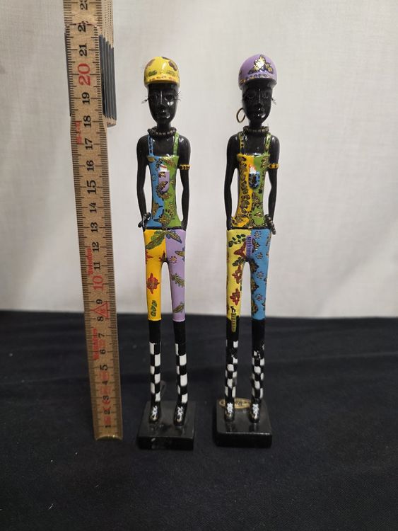 Dekorative Figuren, 2 Stk., von Warren Kimble. (Gebraucht) in ...