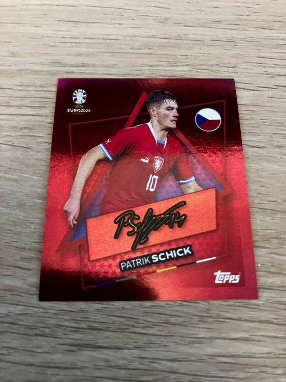 Topps EM 2024 Sticker - Patrik Schick SP Signature (Neu (gemäss ...