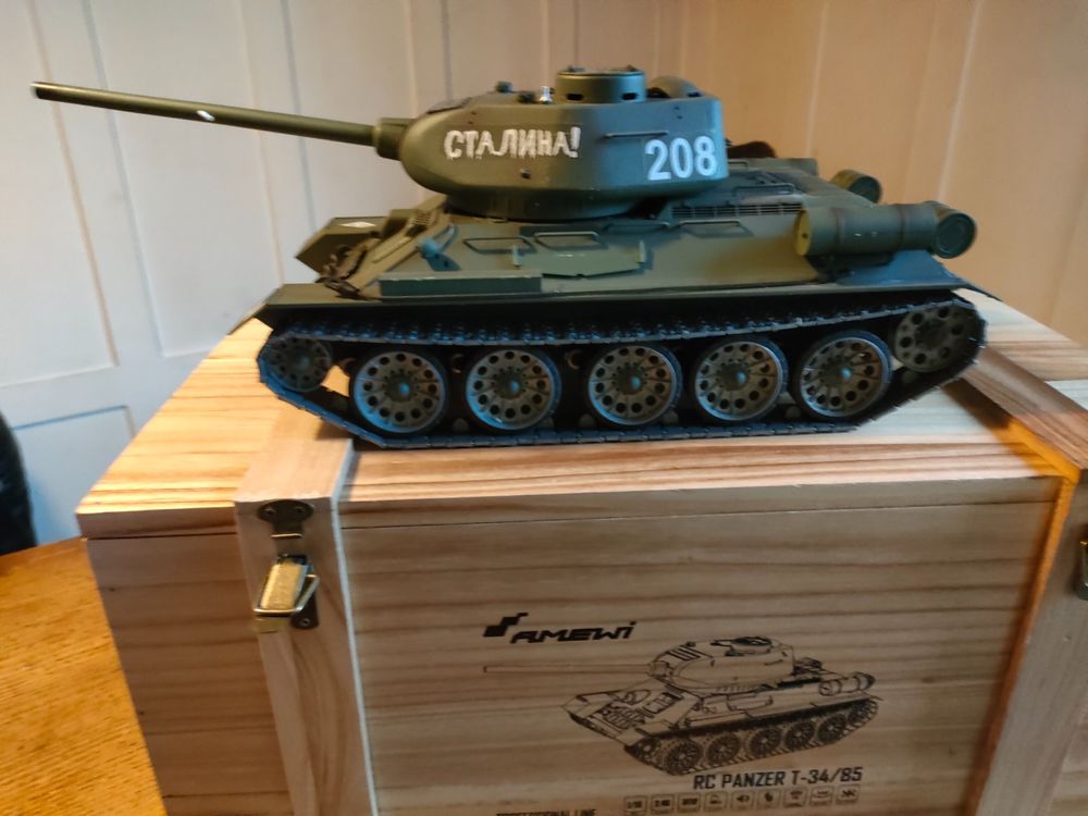 RC Model 1/16 - Panzer T34/85 Professional Line | Kaufen auf Ricardo