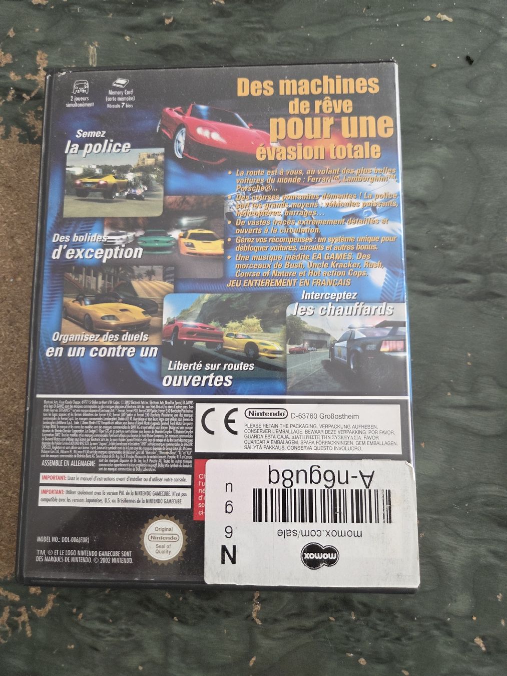 Need for Speed poursuite infernale 2 Gamecube (D'occasion) à Meyrin ...