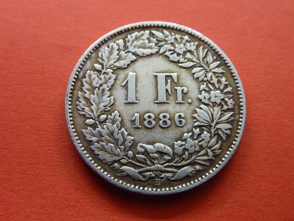 Anschauen 1 Fr. 1886 (Gebraucht) in Seon für CHF 14 – mit Lieferung auf Ricardo kaufen