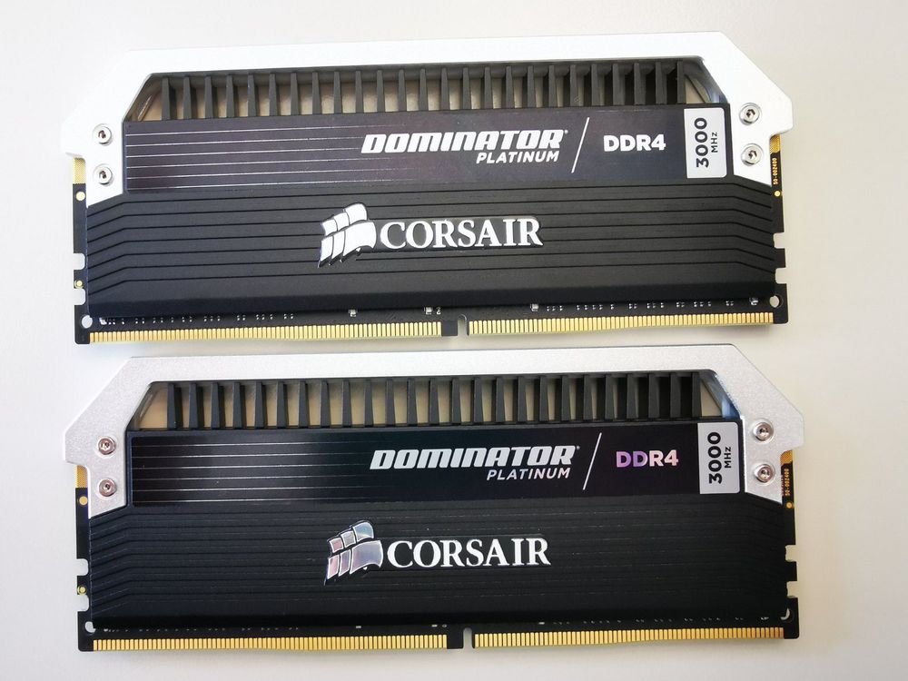 CORSAIR DOMINATOR® PLATINUM 16GB(2x8GB) DDR4 DRAM 3000MHzC15 (Gebraucht) in Aarau für CHF 28 ...