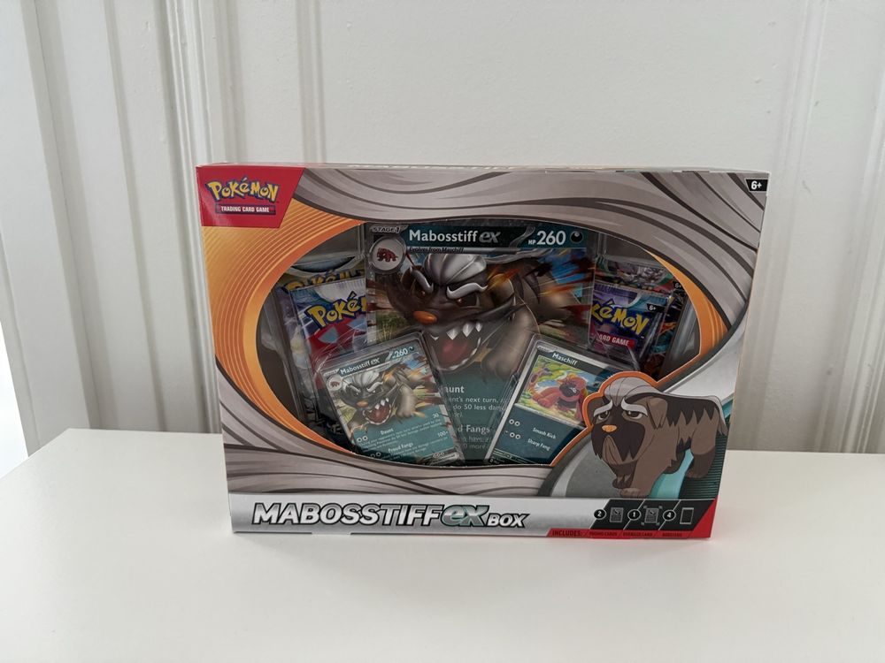 Mabosstiff ex Pokémon Box (Neu und originalverpackt) in Ottenbach für ...
