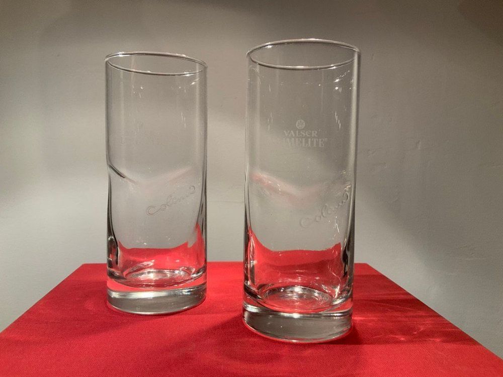 2 Valser Limelite Wassergläser (Gebraucht) in Wil SG für CHF 6 – mit ...