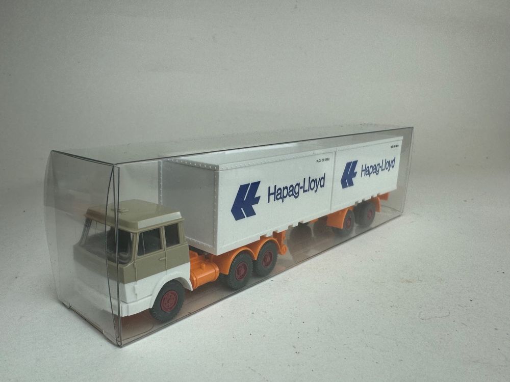 Wiking Hanomag Henschel Container Sattelzug Hapag Lloyd (Gebraucht) in ...