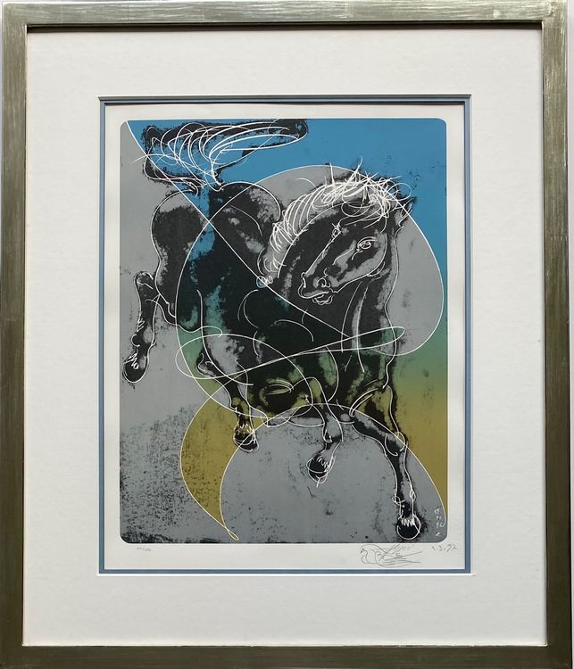 Hans ERNI (1909-2015) Grosse Lithographie Handsigniert | Kaufen auf Ricardo