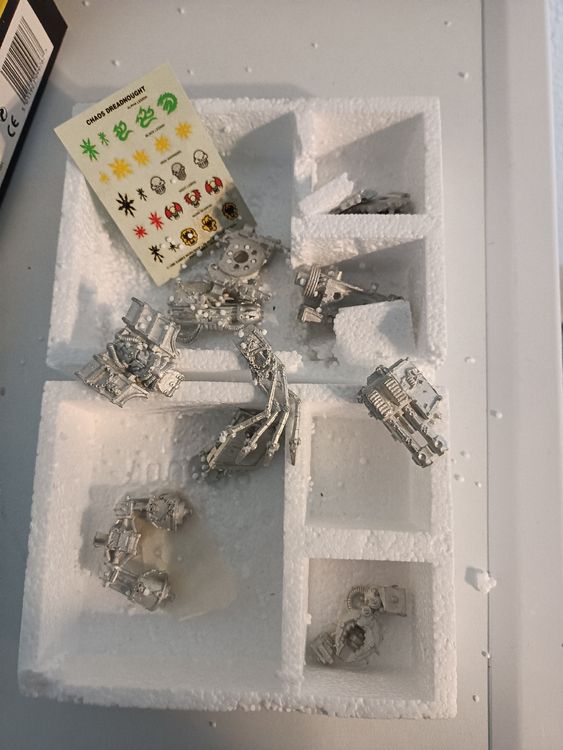 Warhammer 40K Chaos Space Marines Dreadnought Rare Metal | Kaufen auf ...