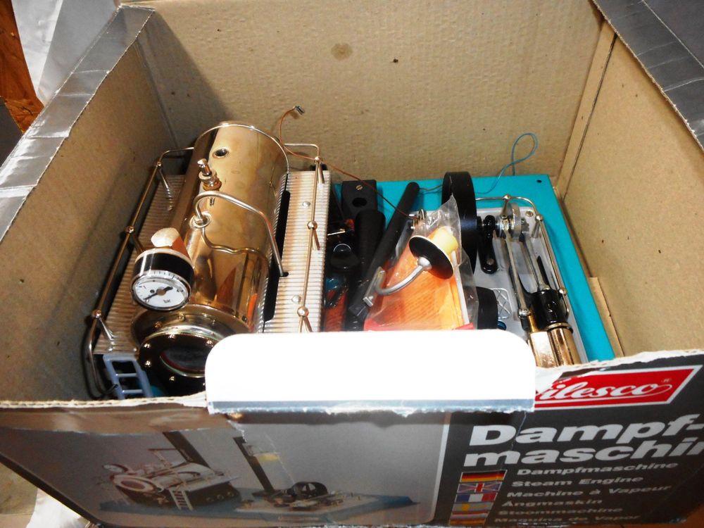 Dampfmaschine Wilesco D18 mit Zubehör und OVP (Gebraucht) in Hefenhofen für CHF 189 – mit ...