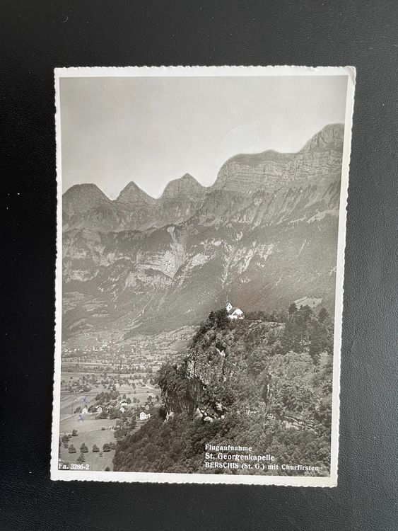 AK SG Berschis St. Georgenkapelle mit Churfirsten Walenstadt (Gebraucht) in Thal für CHF 5 – mit ...