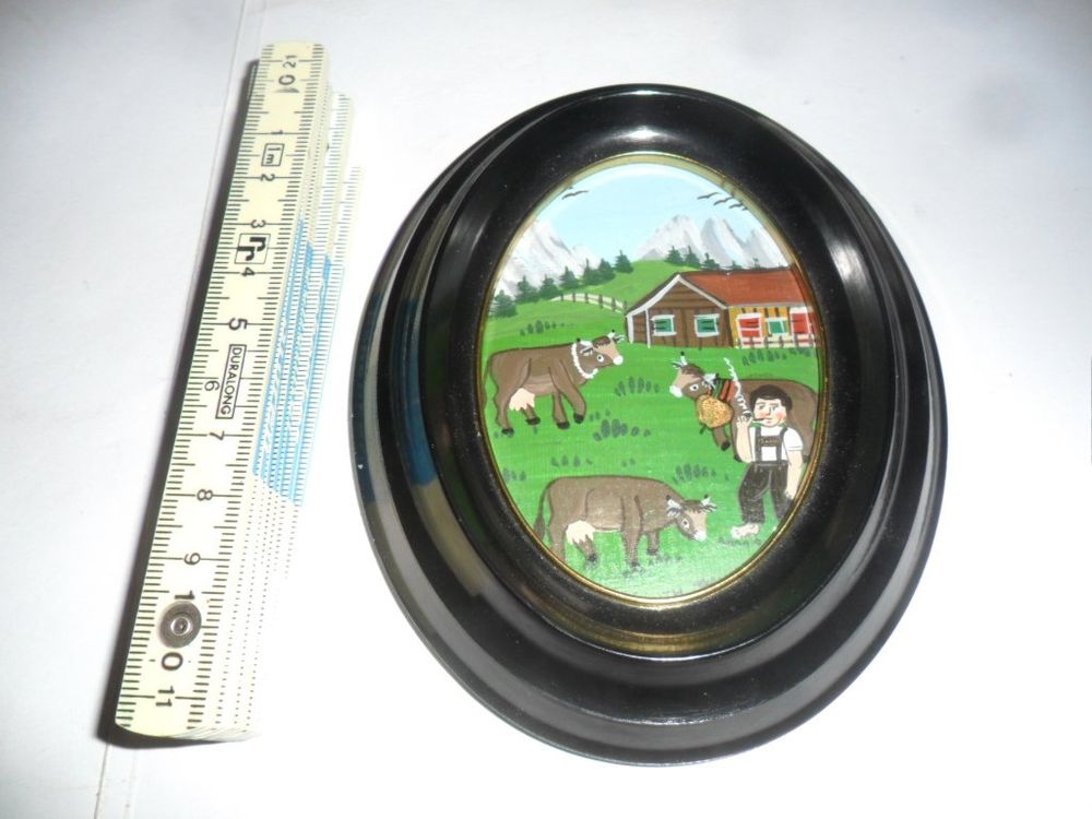 Ruth Tanner Appenzeller Bauernmalerei BAUER MIT LINDAUERLI (Gebraucht ...